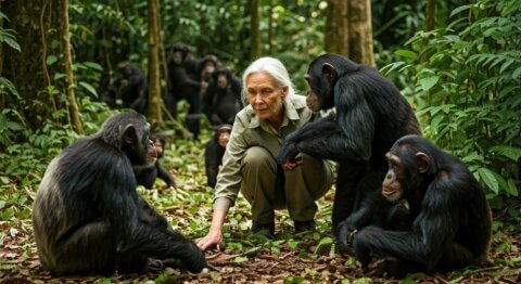 La leggendaria vita di Jane Goodall, paladina degli scimpanzé - Blog ...
